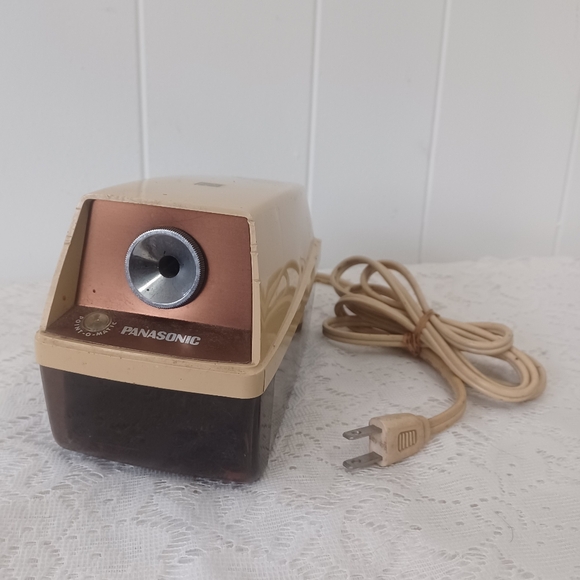 Panasonic | Office | Vintage Electric Pencil Sharpener | Poshmark